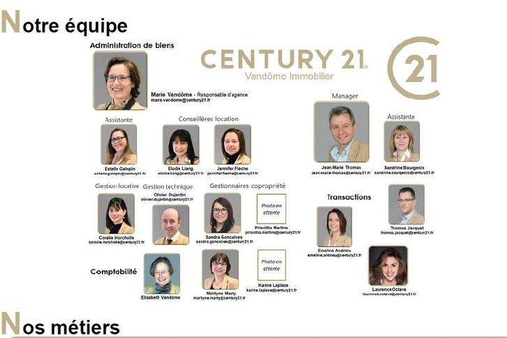 Agence immobilière à Crepy En Valois 60800 - Century 21 Vandôme Immobilier